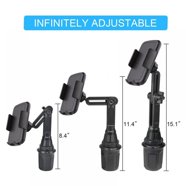 Cellet Car Cup Mount Holder for ZTE Avid 4/ Avid Trio/Zfive 2/Axon M ...