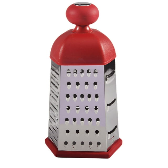 Professional Box Grater, Stainless Steel with 4 Sides, Best for ...