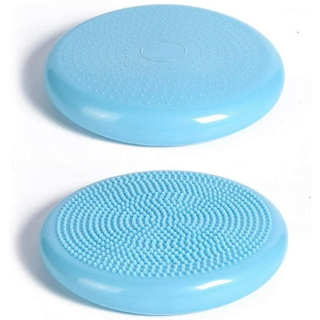 Stability Wobble Cushion with Air Pump - Balance Disc for Chair, Wiggle ...