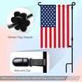 10 Pack Garden Flags Clips And Stoppers,Tiger For Flag Holder,Rubber ...