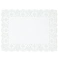 Rectangular Paper Doilies for Placemats, Cakes, Desserts (White, 15.5 x ...