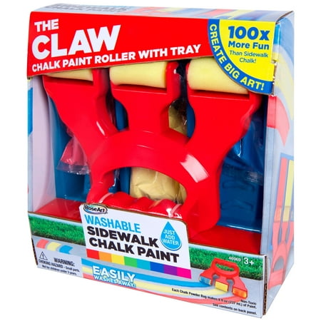 Roseart Sidewalk Chalk Paint The Claw Roller Set | Walmart Canada