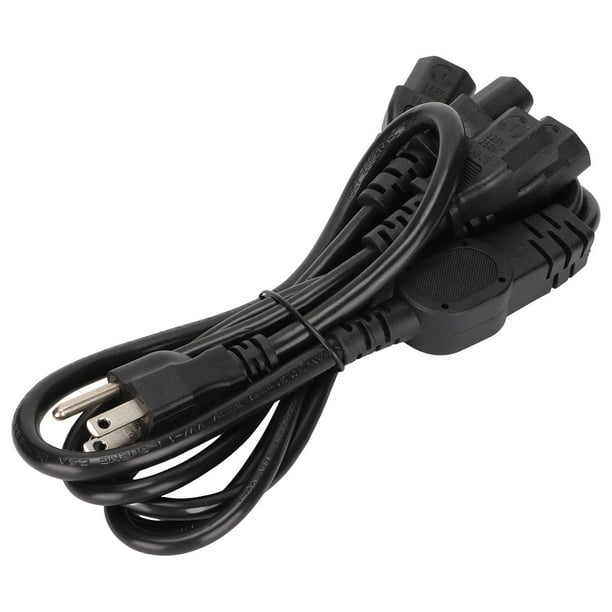 Way Power Splitter,1 to 4 Outlet Power Cord Splitter Extension Cord ...