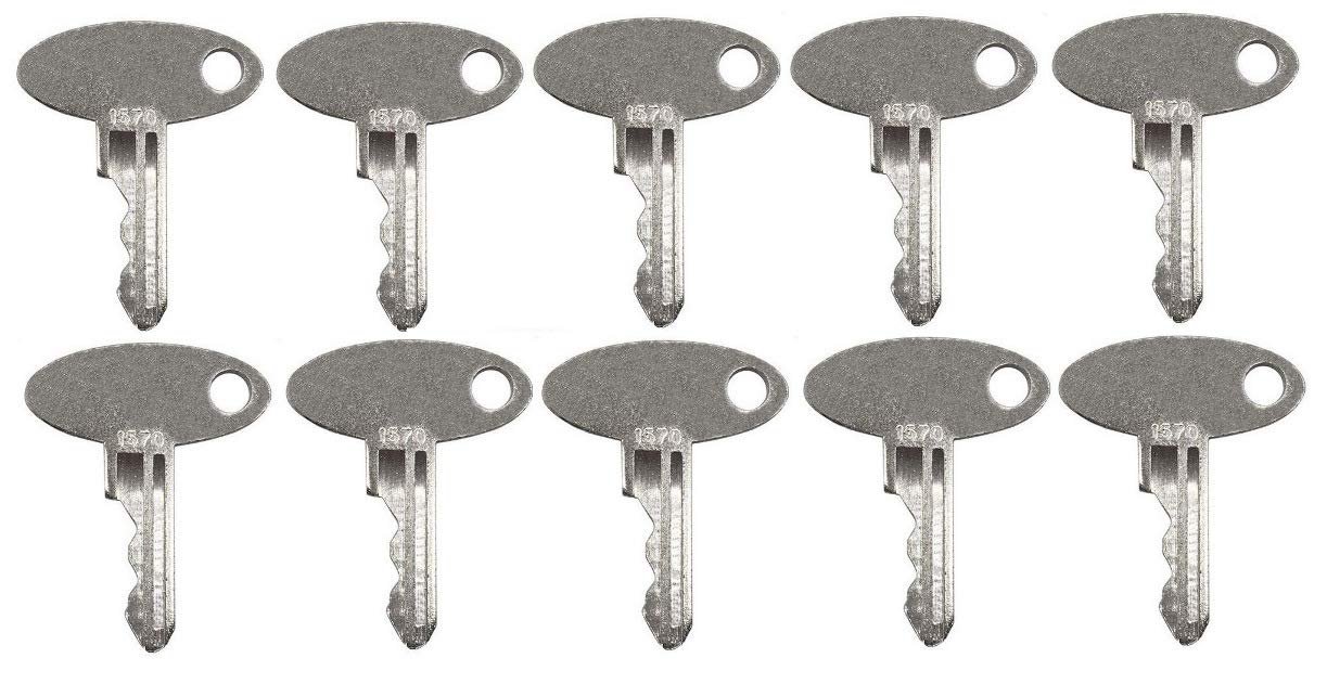 10 Pack Ignition Keys for Ford New Holland Massey Ferguson Perkins ...