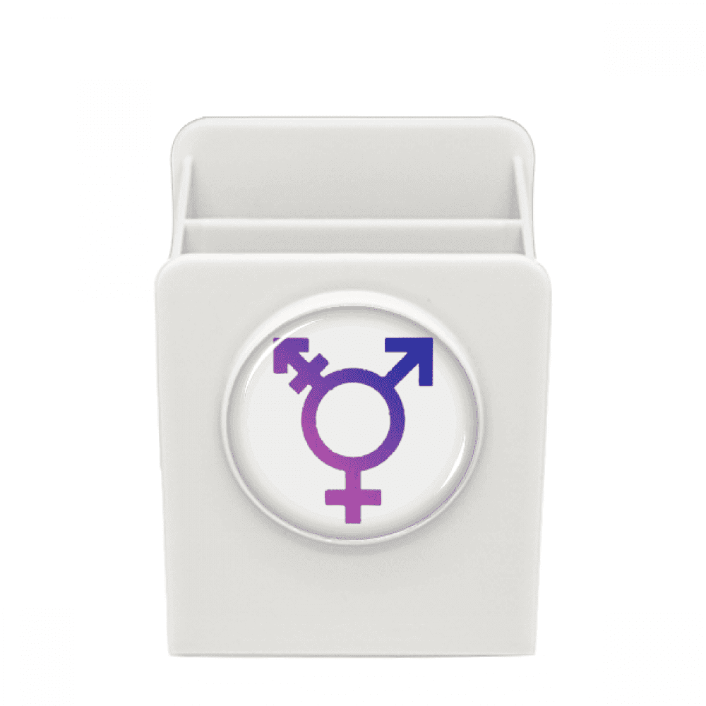 Gender Identity Rainbow Equality Desk Pencil Holder Cup Pen Organizer ...