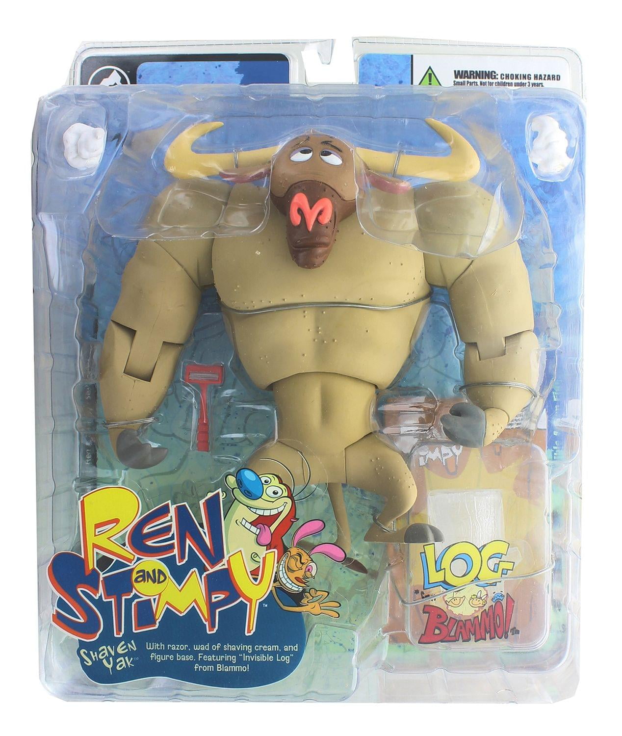Nickelodeon Ren & Stimpy Series 1 Action Figure - Shaven Yak - Walmart.com