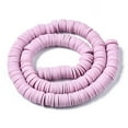 5 Strand Flat Round Handmade Polymer Clay Beads Disc Heishi Beads for ...