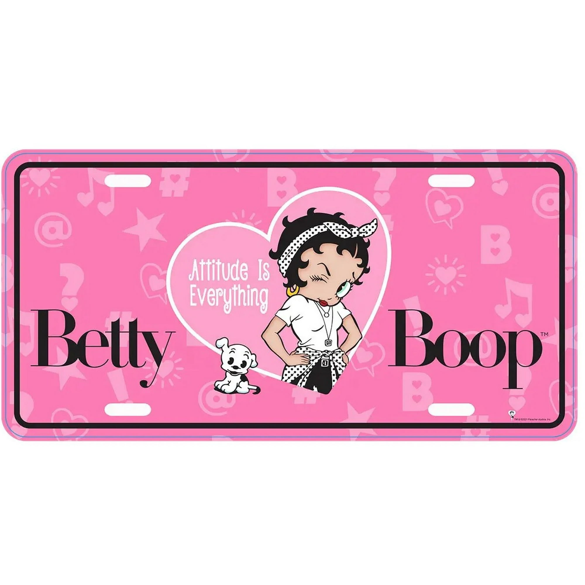 Click here for Betty Boop Attitude Is Everything License Plate 6... prices
