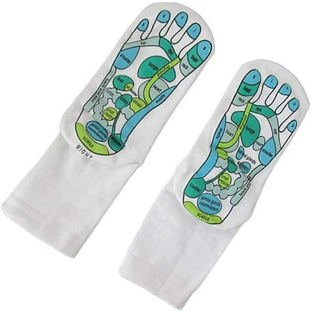 Reflexology socksFoot Massage Reflection Area Schematic Socks Foot ...