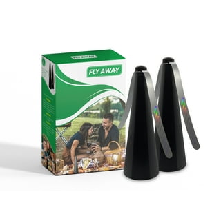 Treva Chemical Free Bug Fan Fly Deterrent with Holographic Blades to ...