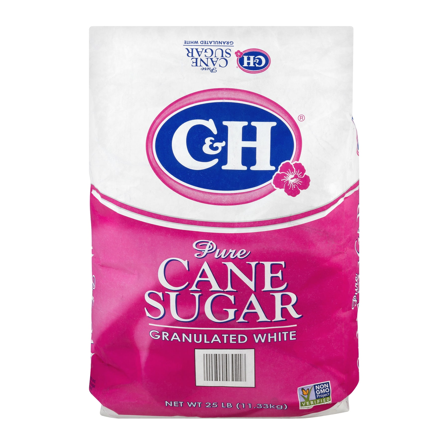 C H Granulated White Pure Cane Sugar 25 Lbs Walmart C H Granulated White Pure Cane Sugar 25 Lbs Walmart
