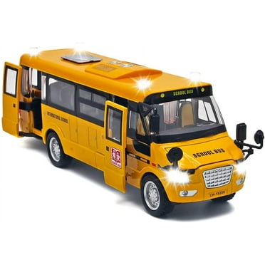 Big Daddy Giant Kids Large Yellow School Bus Toy with Openable Doors ...