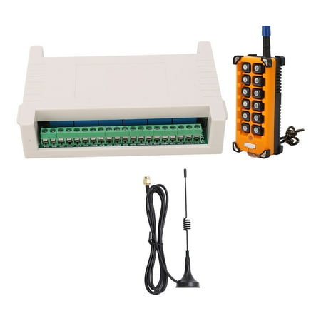 Industrial Coding Controller,12 Button 433M Remote Industrial Wireless ...