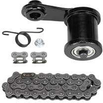 Mini Bike Chain Tensioner Bracket Kit with 8mm Chain Roller For ...