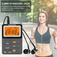 Personal Am F M Pocket Radio Tsv Portable Mini Digital Tuning Stereo