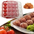Dream Lifestyle 1 Set Plastic Meatball Mold, Non-Stick Homemade Stuffed ...