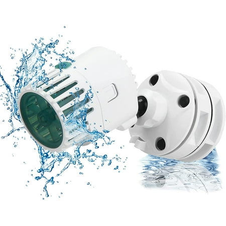 SHARKDOOK Aquarium 3W Wave Maker, Circulation Pump, 360°Adjustable ...