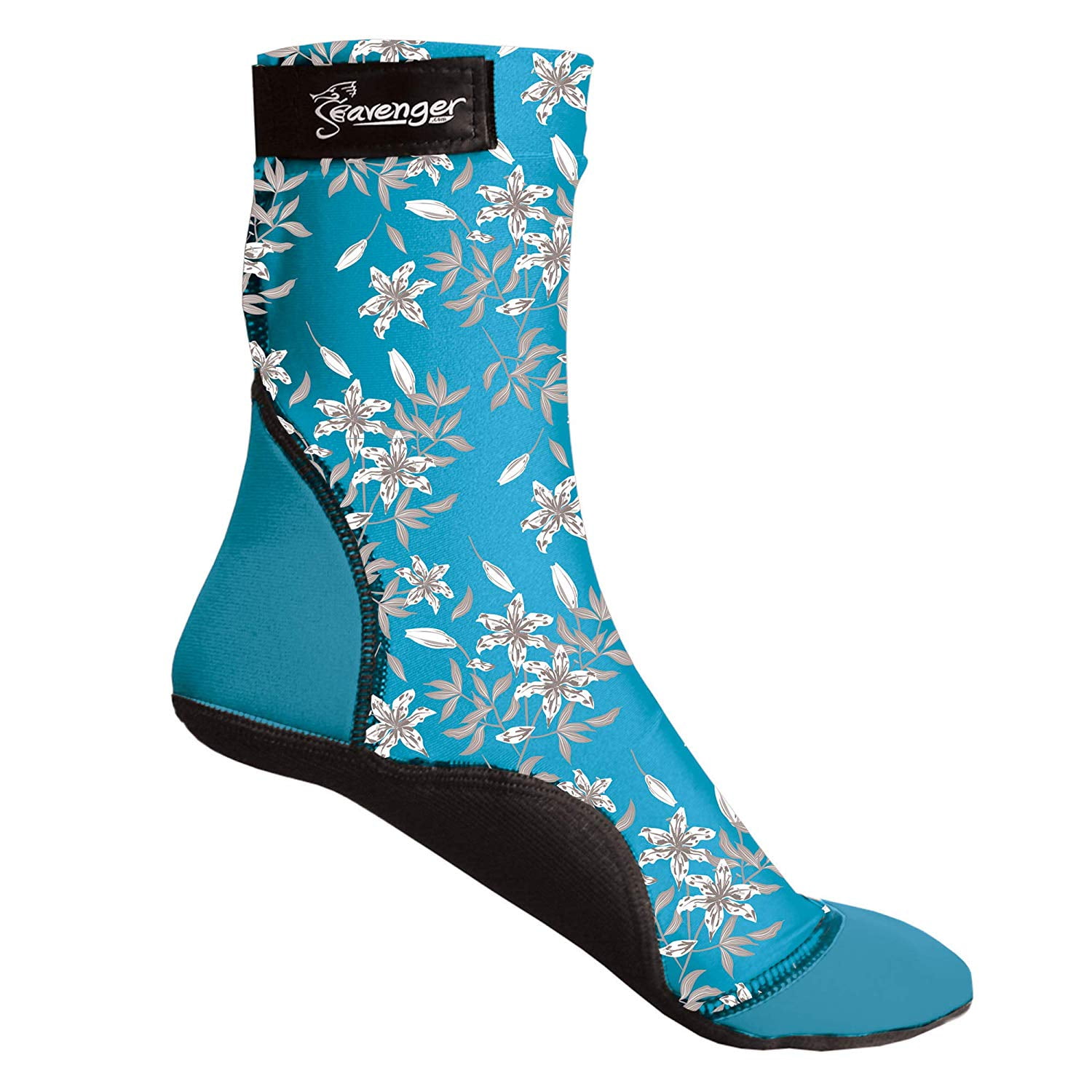 Seavenger SeaSnugs Beach Socks (Light Floral, X-Small) - Walmart.com
