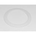 JSP Manufacturing® Plastic Light Trim Ring, White, Fits 6-Inch Recessed ...