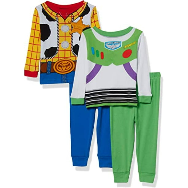 Disney Boys' Toy Story Snug Fit Cotton Pajamas - Walmart.com