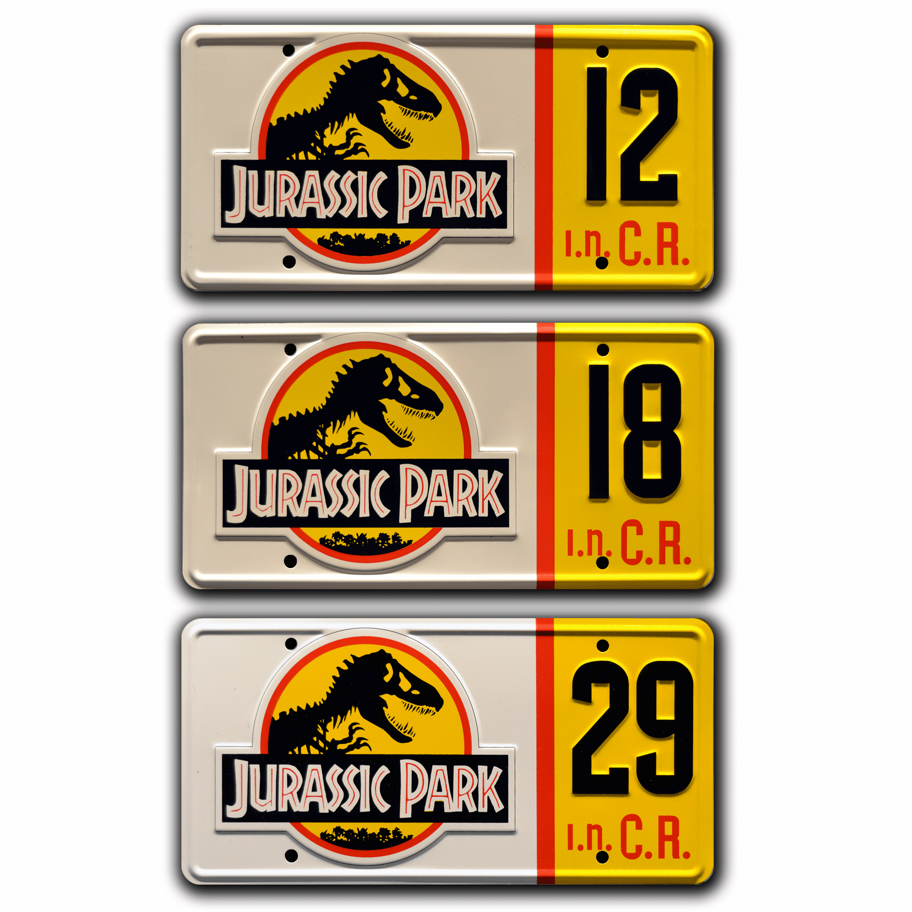 Jurassic Park | 1993 Jeep Wrangler Sahara | #12 + #18 + #29 | Metal ...