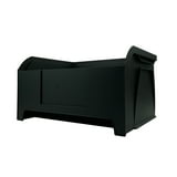 Hyper Tough Large Stackable Plastic Material Storage Bin, Black ...