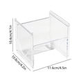 Eespoir Stackable Capsule Coffee Tea Bag Clear Storage Container ...