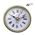 Easy to Read 65mm Small Clock Insert with Black Arabic /Optional ...