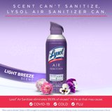 Lysol® Air Sanitizer Spray, For Air Sanitization and Odor Elimination ...