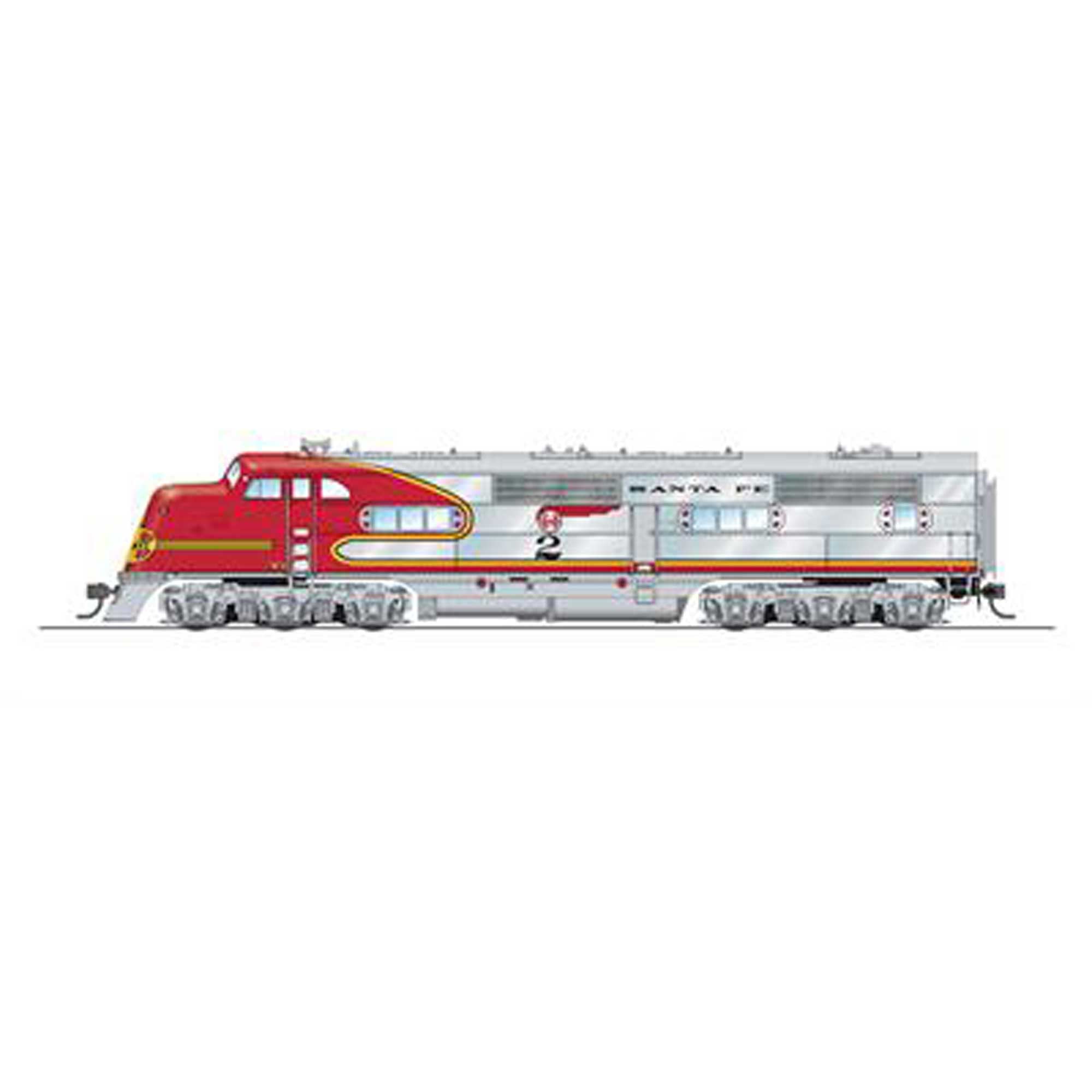 Broadway Limited Imports HO E1 Paragon4 Sound/DC/DCC A-unit ATSF #6L ...