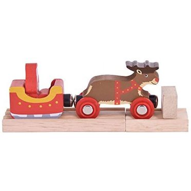 MasterPieces Wooden Christmas North Pole Toy - Polar Express 18pc Train ...