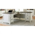 Hartford Wood L-Desk and Return Writing Table and return Office Desk ...