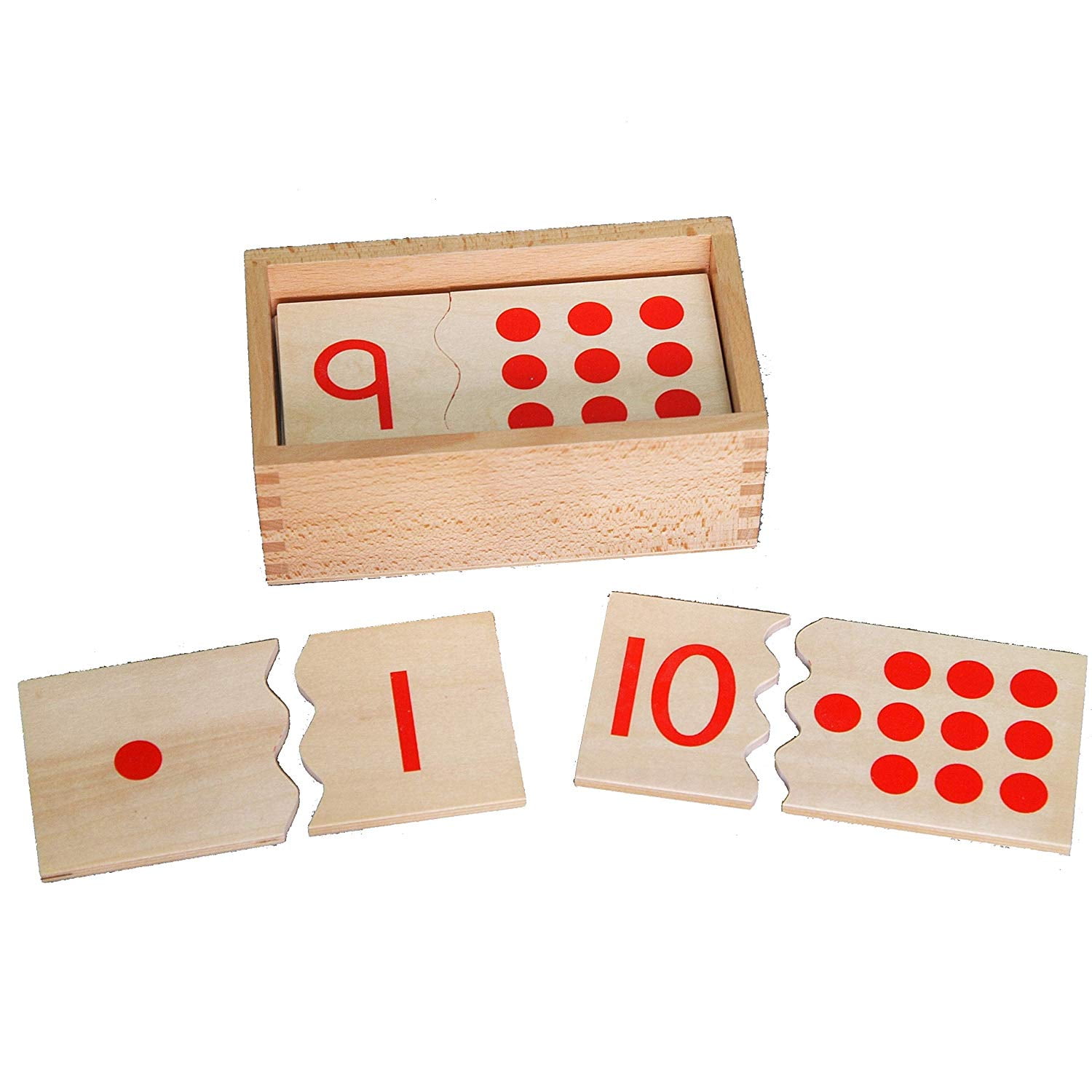 Click here for Ifit Montessori Number And Counter Match-Up Puzzle... prices