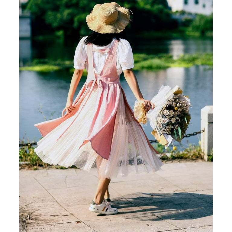 Ruffle Pinafore Bib Apron