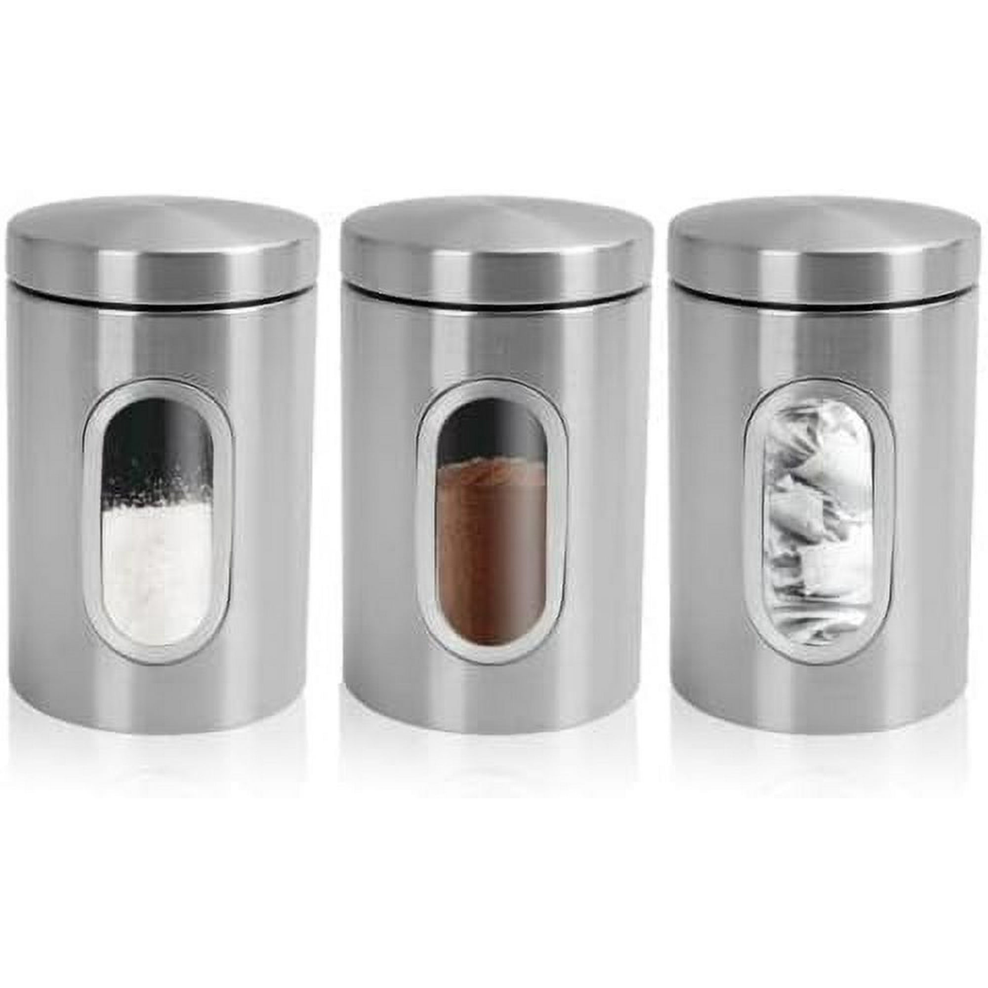 Click here for Yeegool Kitchen Canister Set 3 Piece Stainless Ste... prices