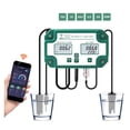 Digital PH EC TDS SALT SG.Temp Meter Water Quality Tester Data Logger 6 ...