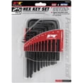 Performance Tool W80281 25pc SAE/MET Hex Key Set , Black - Walmart.com