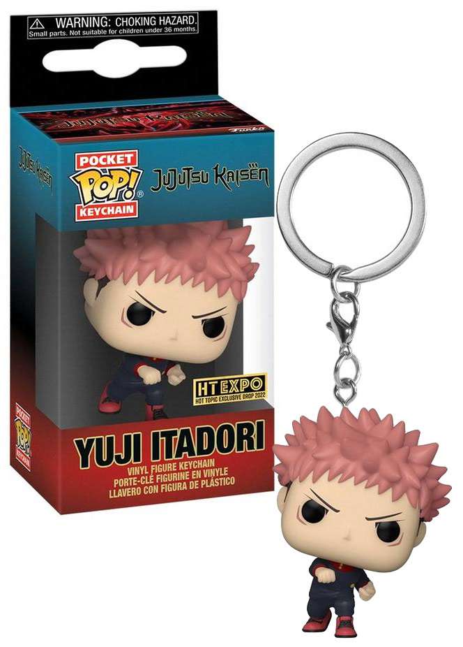 Funko Jujutsu Kaisen Pocket POP! Yuji Itadori Keychain - Walmart.com