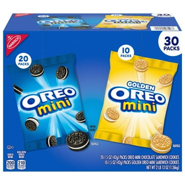 Nabisco Big Bags, Oreo Mini, Count 12 (3 oz) - Cookie & Cracker / Grab ...