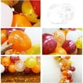 Husfou 110PCS Fall Balloons Garland Arch Kit, Orange Gold White ...