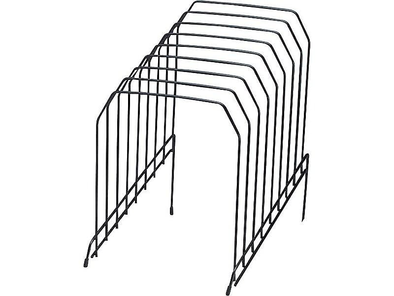 MyOfficeInnovations Metal Incline Desktop File Sorter 8 Compartments ...