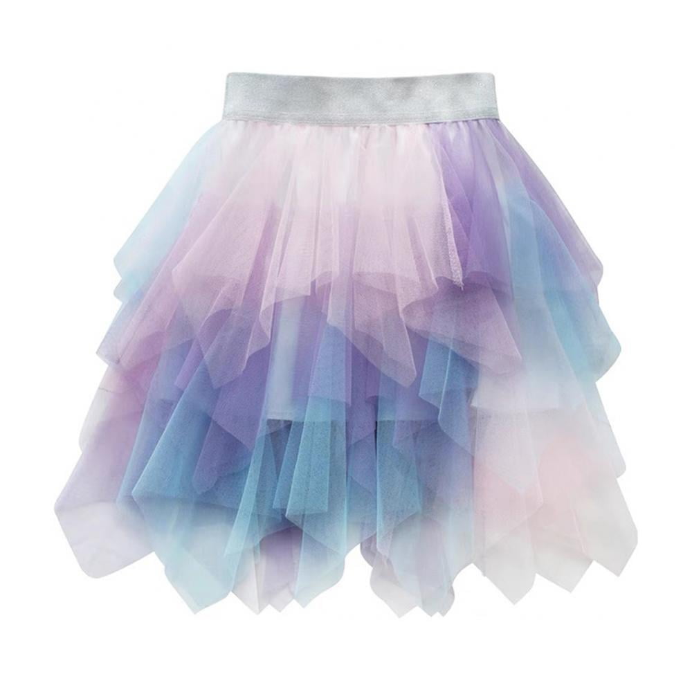 Baby Little Girls' Tutu Skirt Toddler kids Layered Tulle Tutus ...