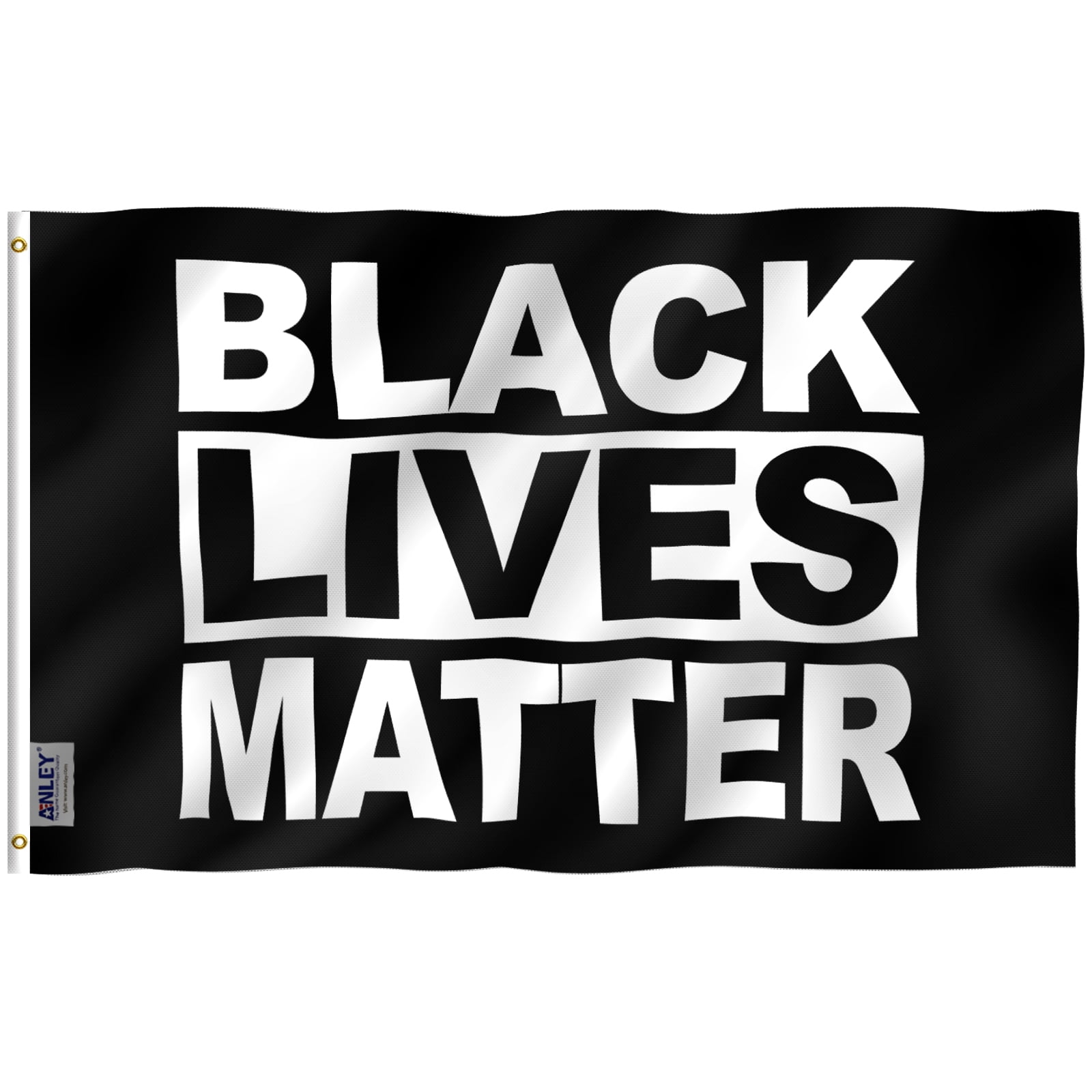 Anley 3x5 Feet Black Lives Matter Flag - BLM Flags Polyester - Walmart.com