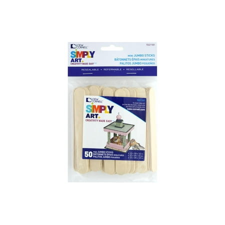 Forster Woodsies Craft Sticks Mini Jumbo 50pc | Walmart Canada