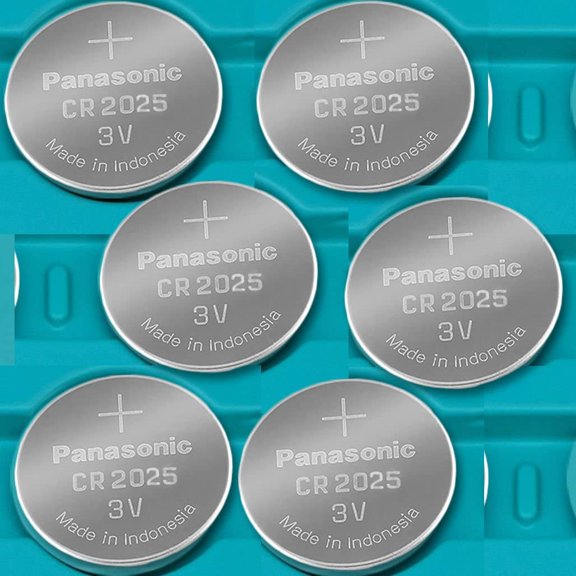 Panasonic CR1220 3V Lithium Coin Battery, 2 Pack, Watch, Calculator ...