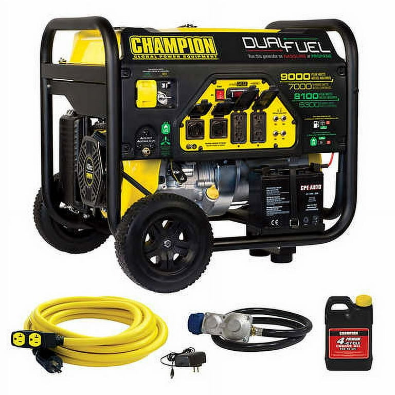 Champion 6250W Starting/5000W Gasoline-Powered Portable, 48% OFF
