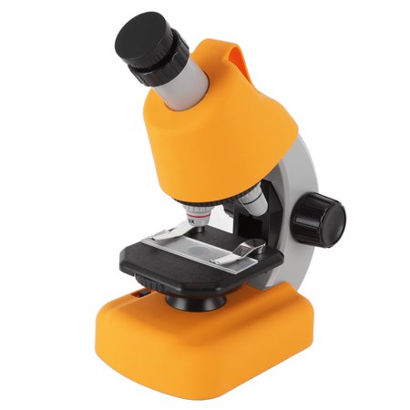 Children Microscope, Hollow 1200X Hand Microscope LED Light Source ...