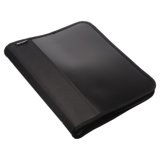 Tech Gear Flexo Zipper Binder, 1.5" Capacity, Polyester Zippered Inside ...