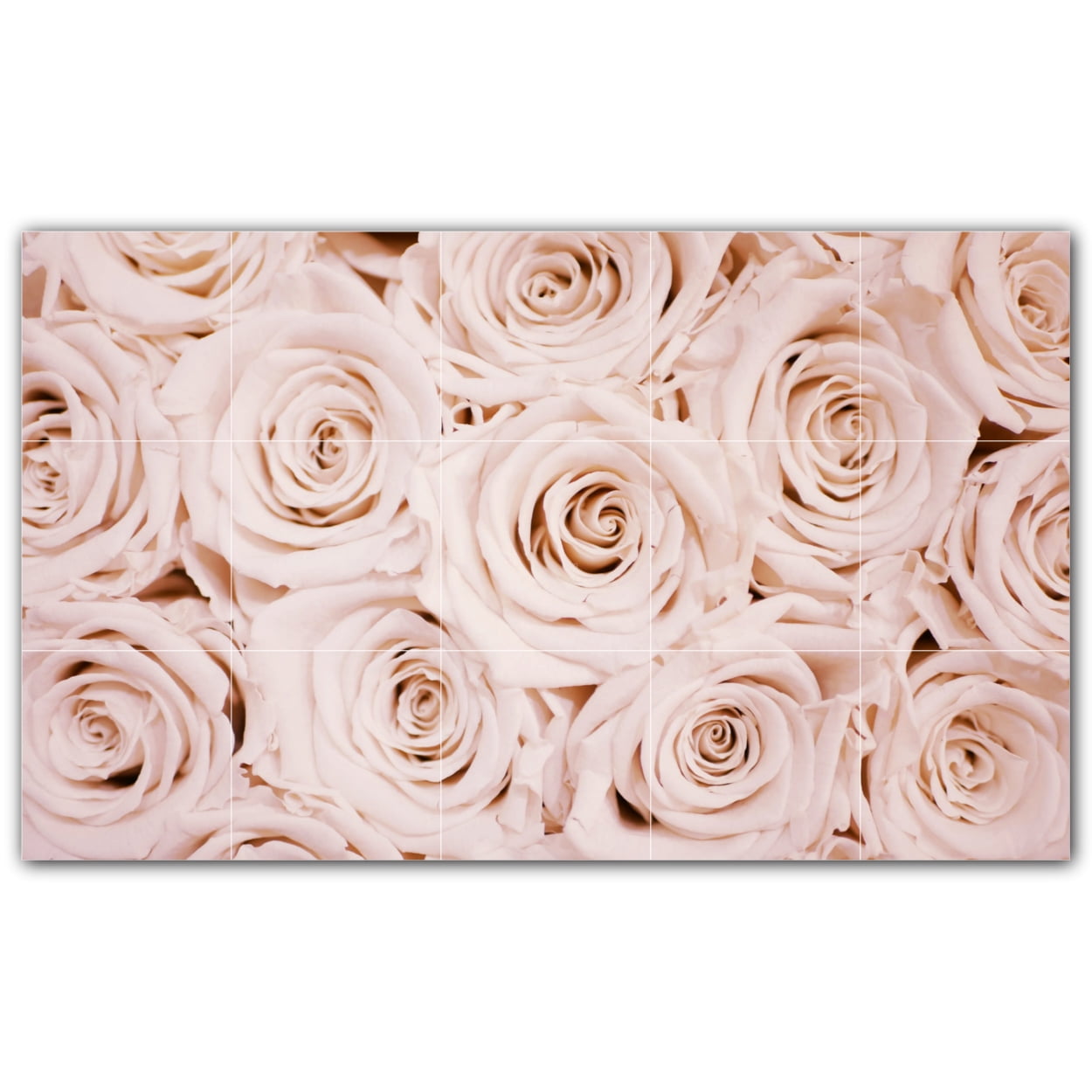 Picture-Tiles.com: Flowers Ceramic Tile Wall Mural WAL500630-53M. 30"W ...