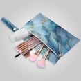 2 Pack Wet Dry Bags,Light Blue Gold Marble Pattern Waterproof Reusable ...